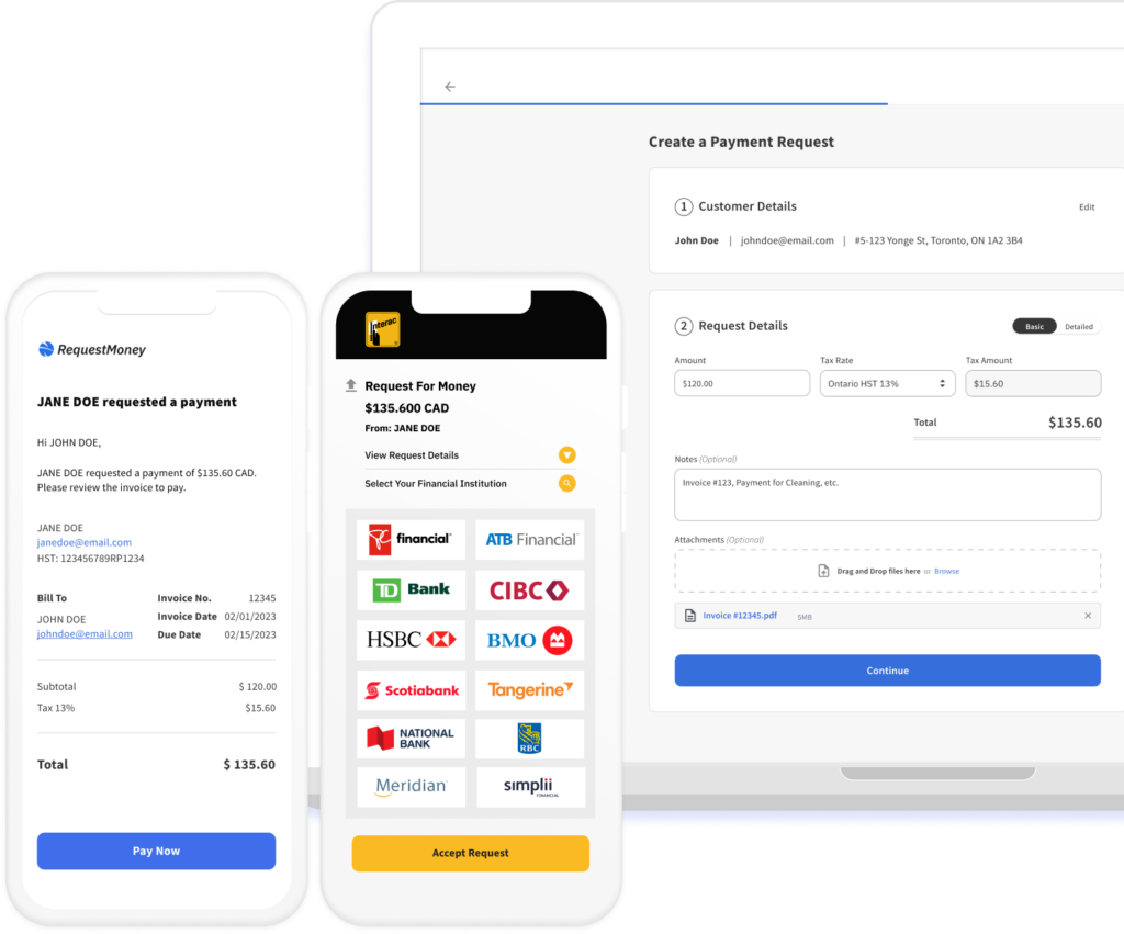 RequestMoney – nanopay